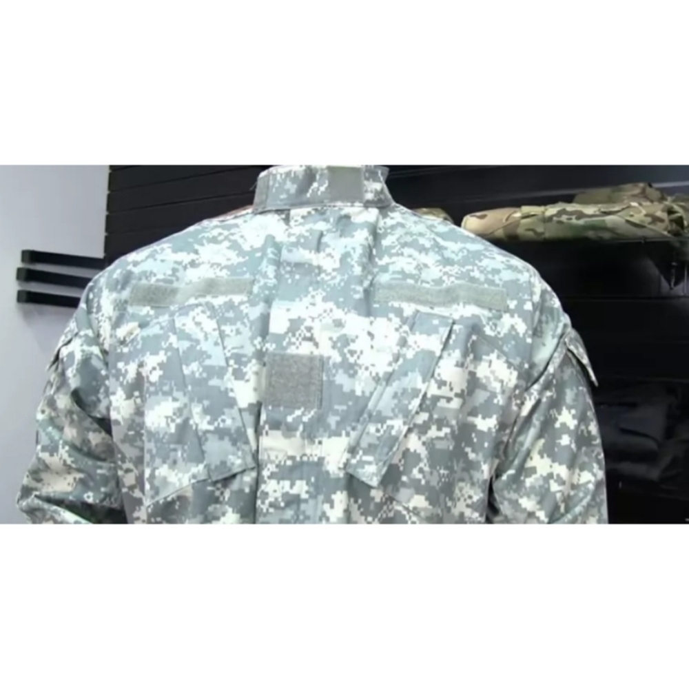 Us Army Military Acu Digital Combat Uniform Shirt - Gem